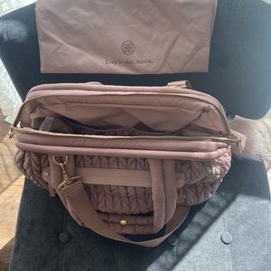 Happ | Bags | Happ Brand Paige Carryall Diaper Bag In Blush Pink | Poshmark